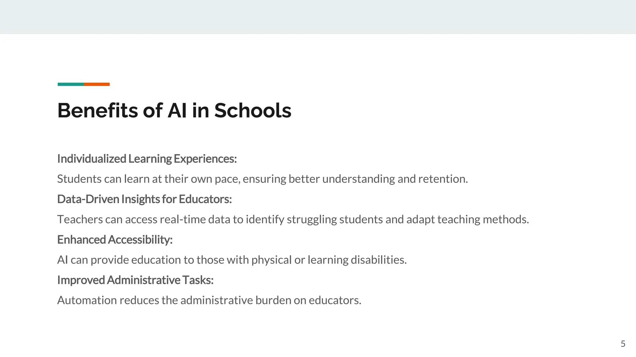 Ai In Schools Transforming Education 1 Pptx