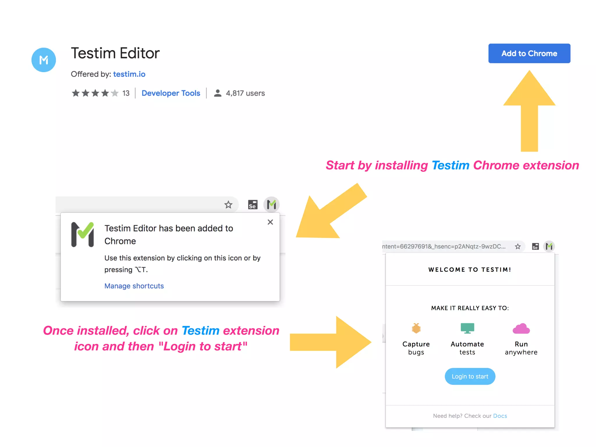 Ai in software automation testing - testim.io