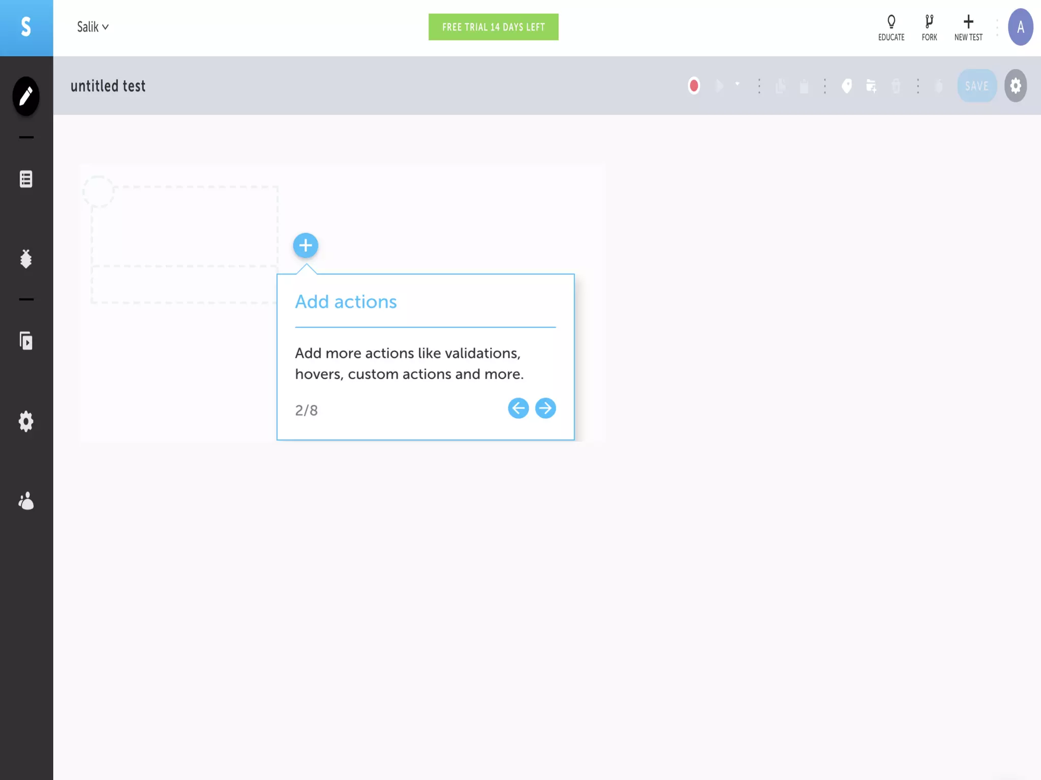 Ai in software automation testing - testim.io