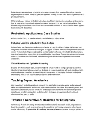 AI in Special Education_ Breaking Barriers............................. | PDF