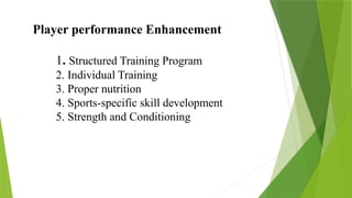 The Integration of AI in sports training | PPTX