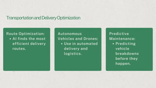 AI in Supply Chain and Logistics: Transforming Efficiency and ...