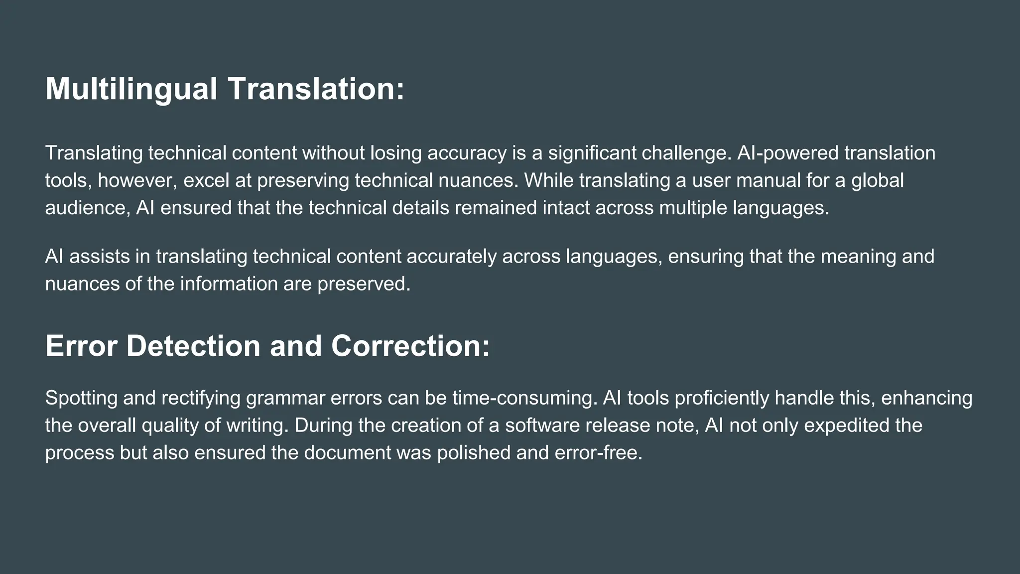 AI IN TECHNICAL WRITING – EXAMPLES AND REUSABLE PROMPTS.pptx