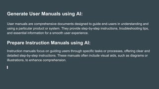AI IN TECHNICAL WRITING – EXAMPLES AND REUSABLE PROMPTS.pptx