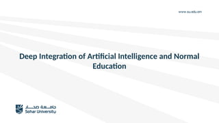 AI Integration in education SYSTEMS.pptx