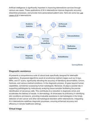 AI in telemedicine: Shaping a new era of virtual healthcare.pdf
