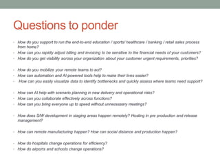 AI in the new normal post Covid | PPT