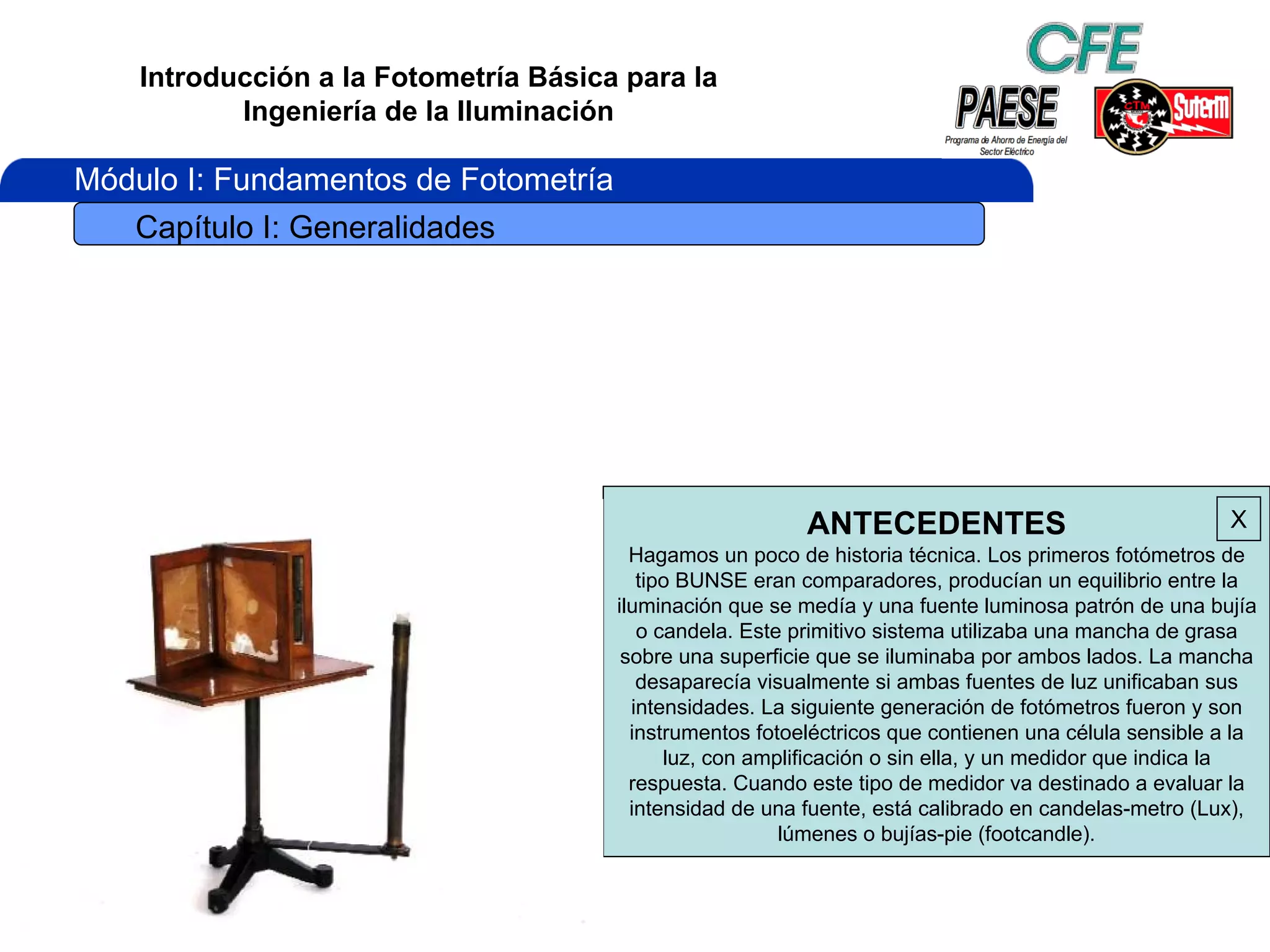 Ai introd fotometria_para_ingenieria_iluminacion | PPT