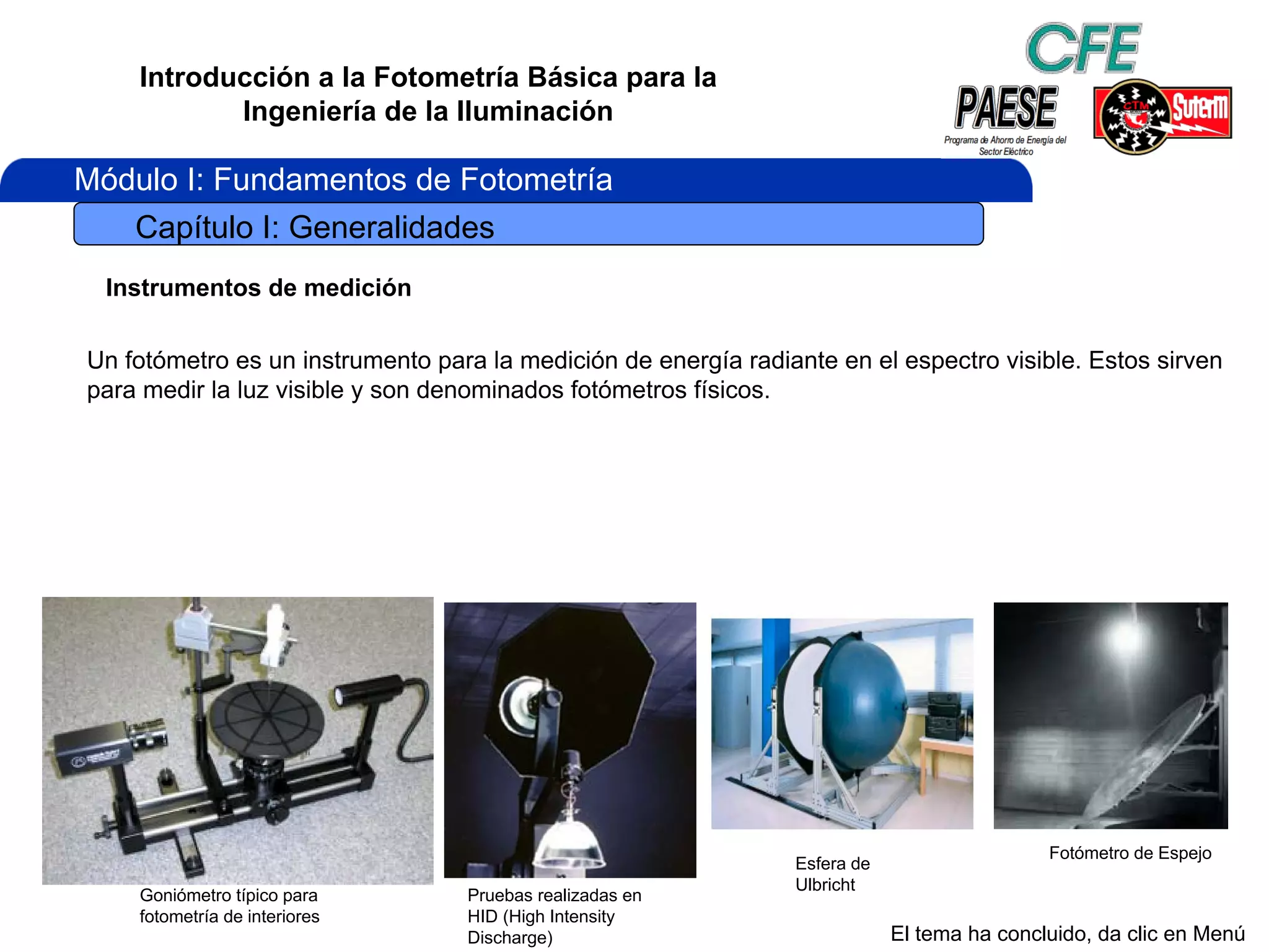 Ai introd fotometria_para_ingenieria_iluminacion | PPT