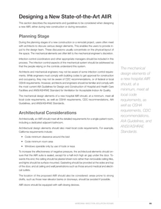 Guidelines for airbone infection isolation room | PDF | Infectious ...