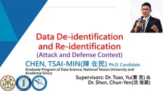 Data De-identification and Re-identification | PPT