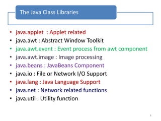 JAVA in Artificial intelligent | PPTX