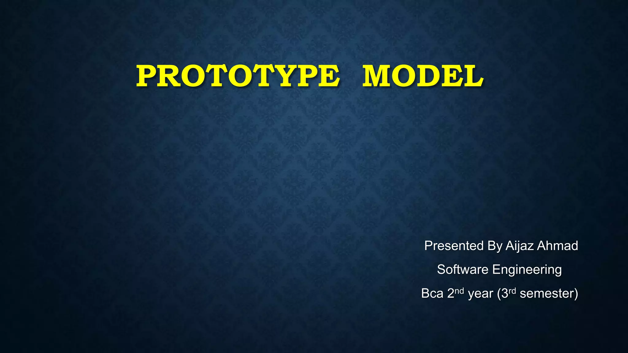 Prototype Model | PPT