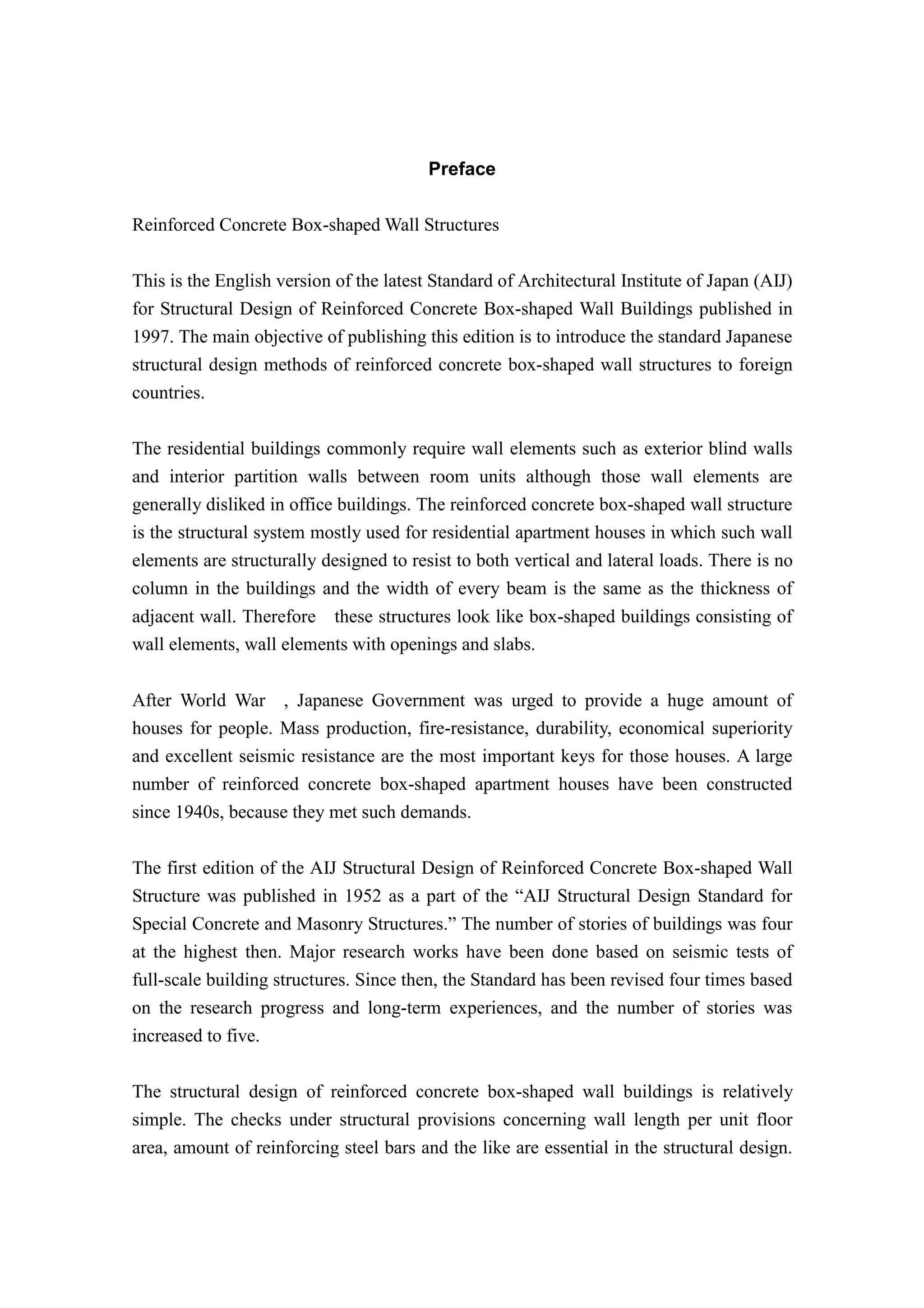 Aij standard for structural design of reinforced concrete boxed shaped ...