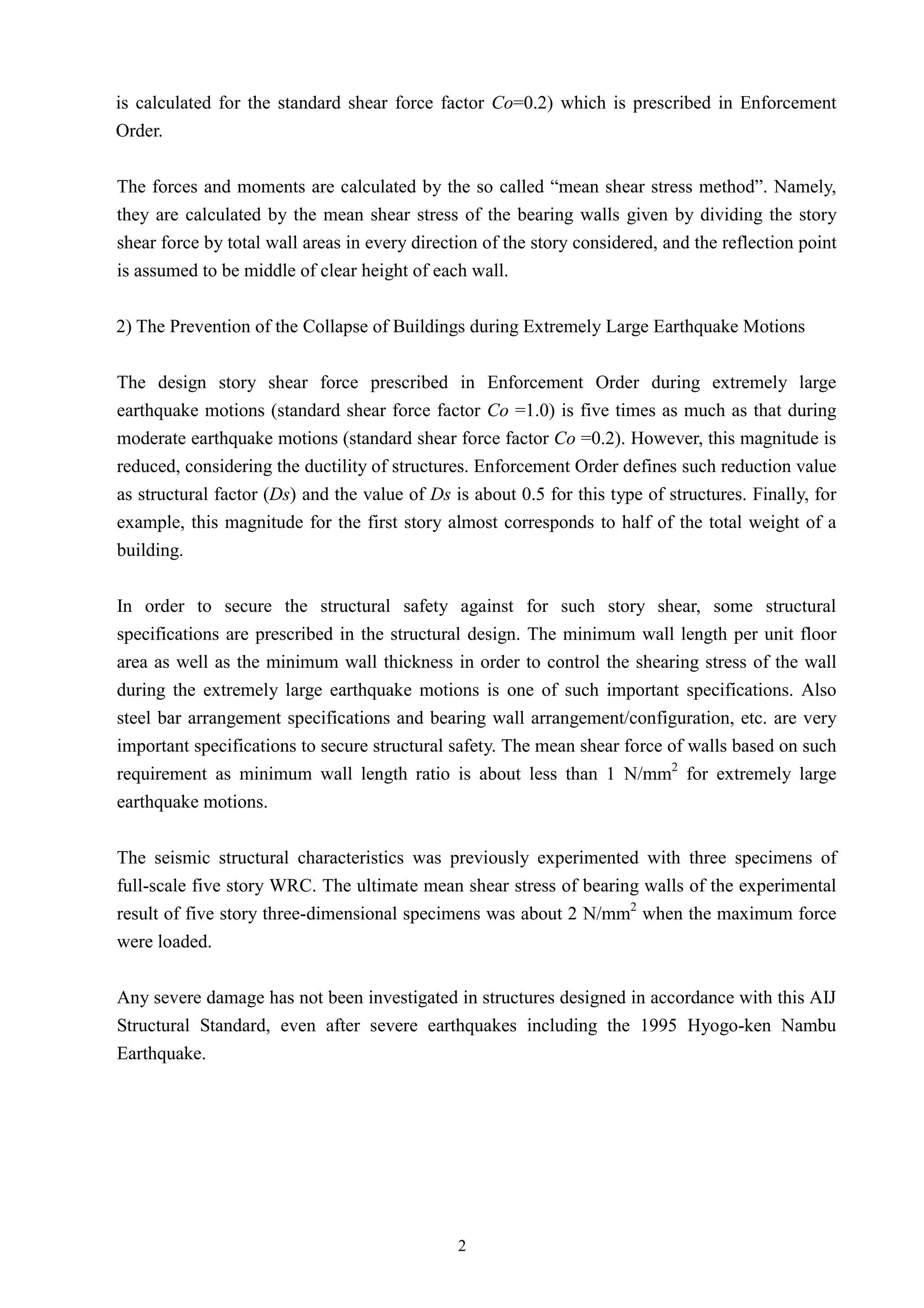 Aij standard for structural design of reinforced concrete boxed shaped ...
