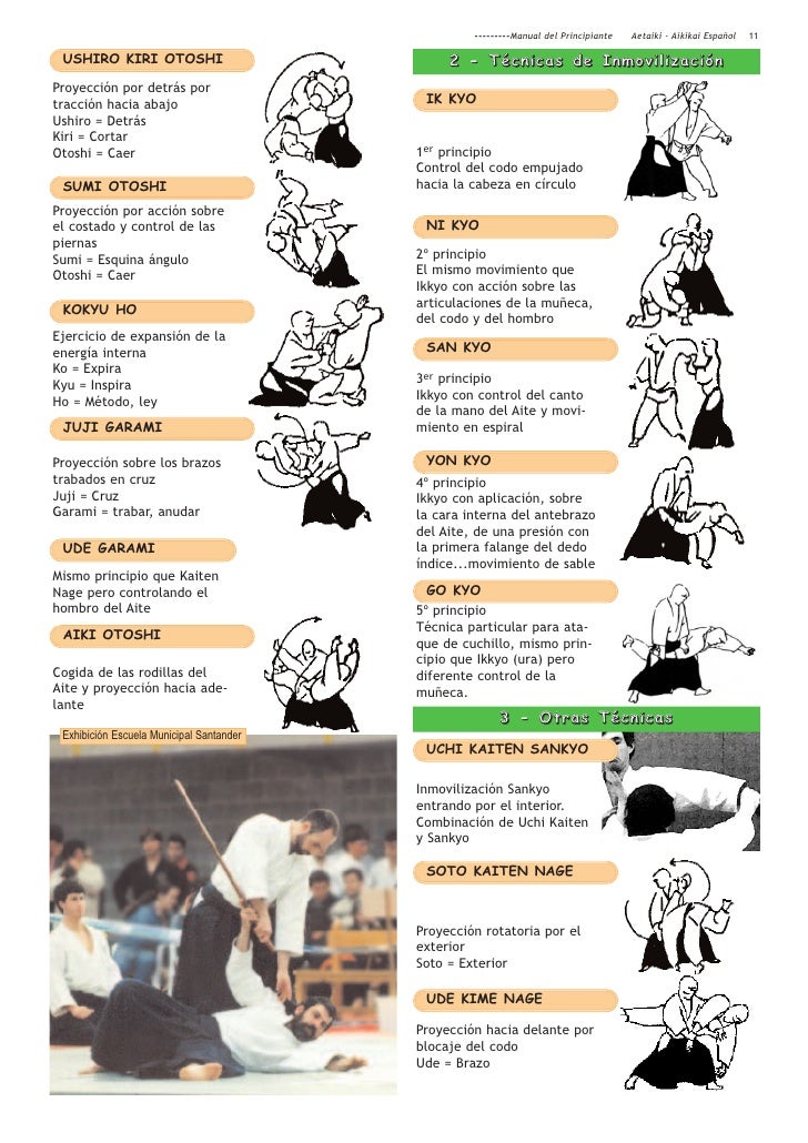 Aikido manual del principiante (ispaniskai)
