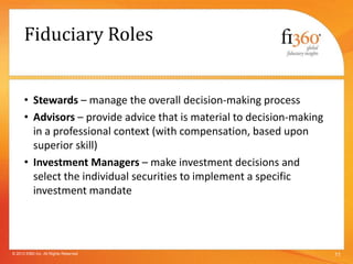 The Fiduciary Standard and Why It Matters | PPTX