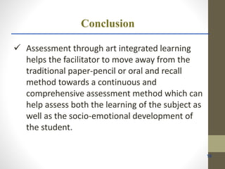 Art intigrated learning power point presentation | PPT