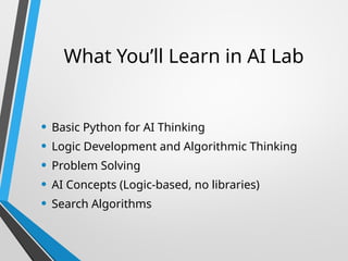 AI_Lab_Introduction_Python_Revision.pptx