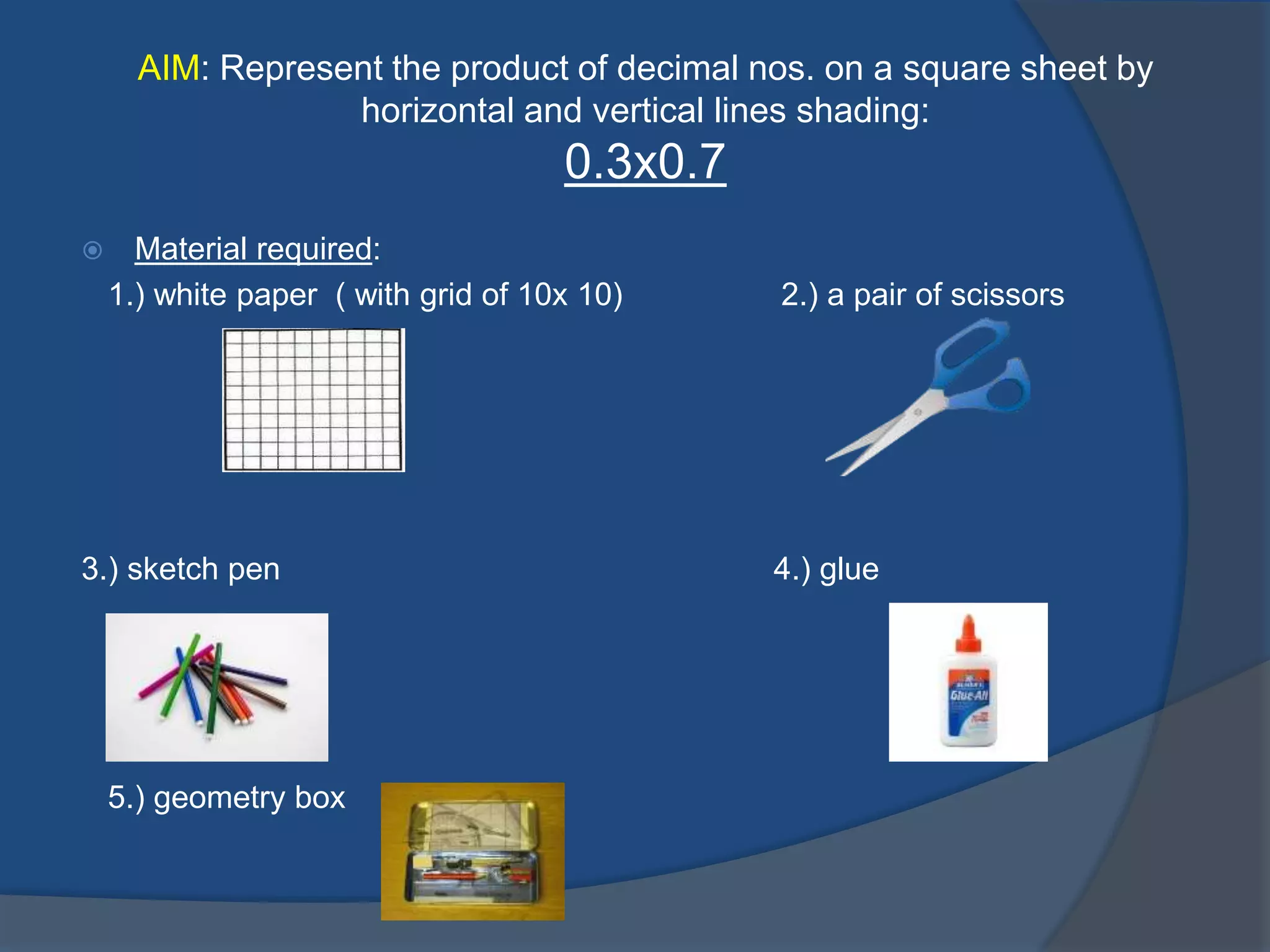MATHS ACTIVITY ON MULTIPLICATION OF DECIMALS | PPTX