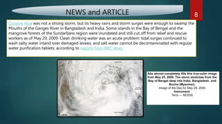 Cyclone Aila case study | PPTX