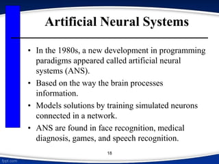 AI_LECTURE PPT FOR DEFINING ARTIFICIAL INTELLIGENCE | PPT