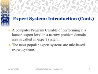 Artificial Intelligence Lecture Slide-03 | PPT