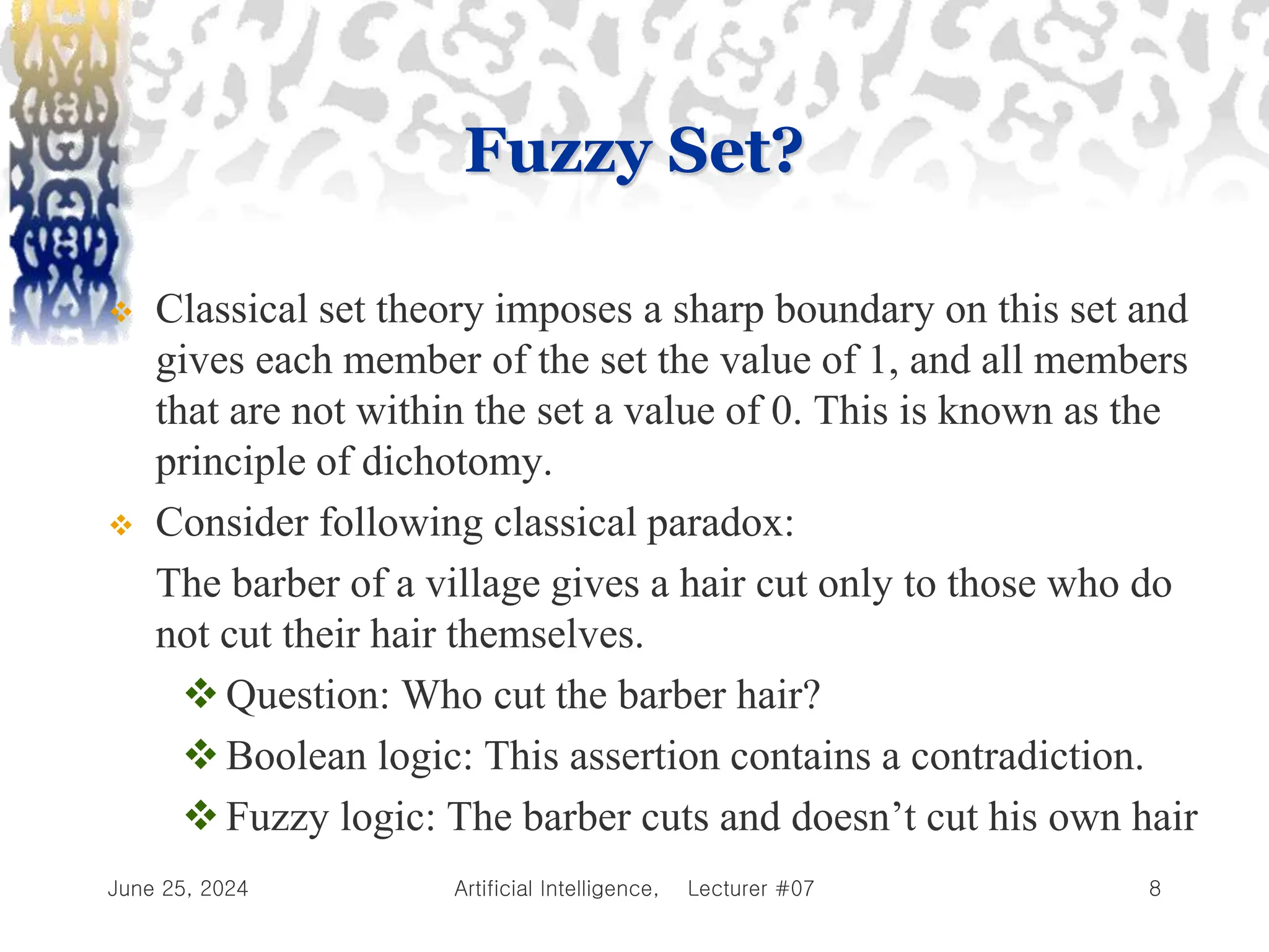 Artificial Intelligence Lecture Slide-07 | PPT | Artificial Intelligence | Technology & Computing