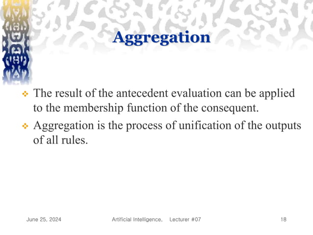 Artificial Intelligence Lecture Slide-07 | PPT