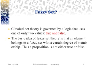 Artificial Intelligence Lecture Slide-07 | PPT | Artificial Intelligence | Technology & Computing