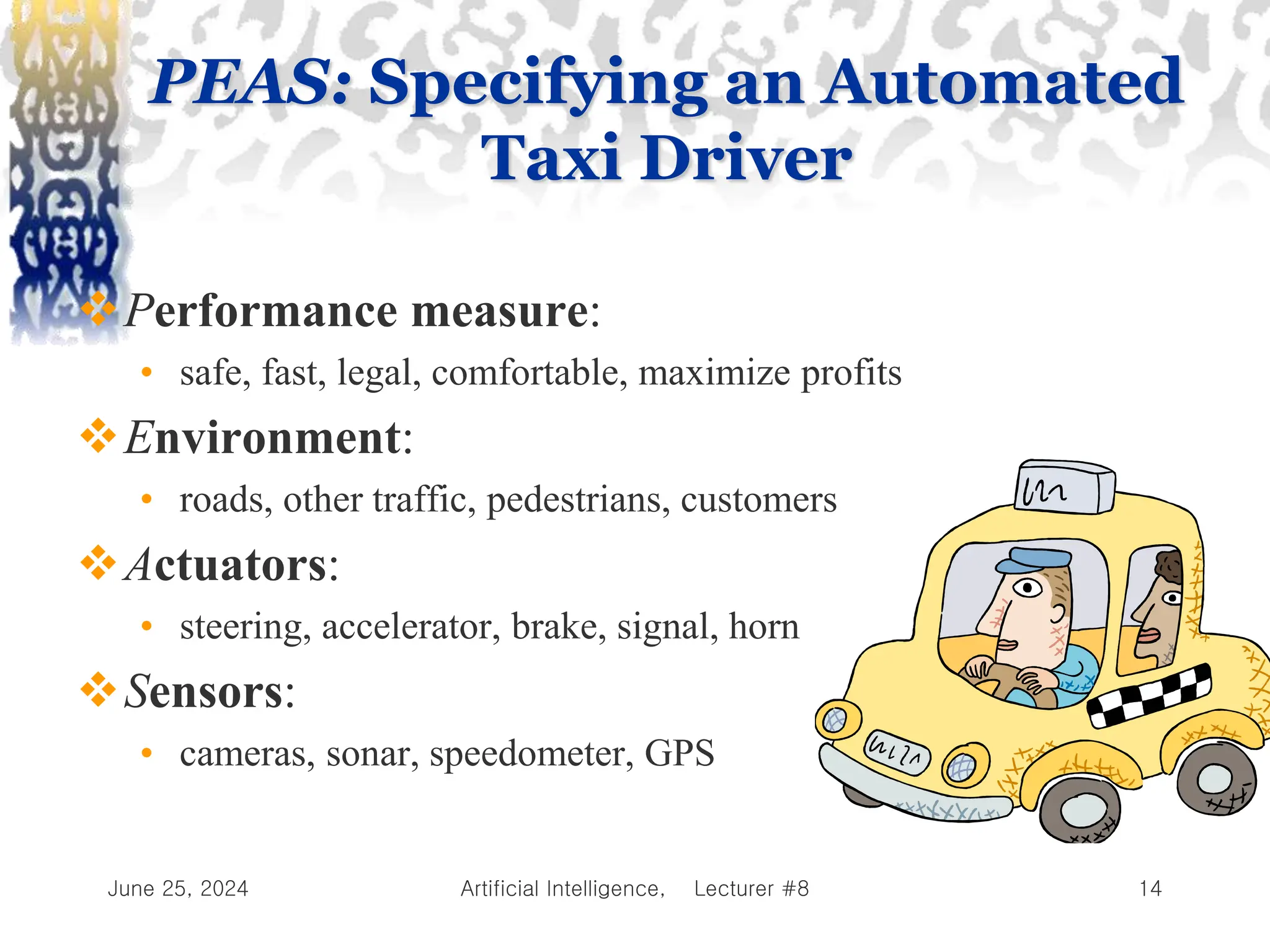 Artificial Intelligence Lecture Slide-08 | PPT
