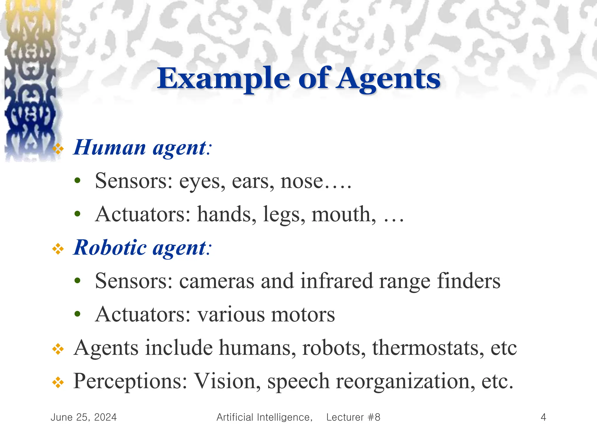 Artificial Intelligence Lecture Slide-08 | PPT
