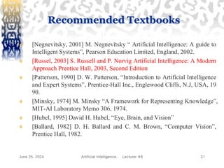 Artificial Intelligence Lecture Slide-08 | PPT