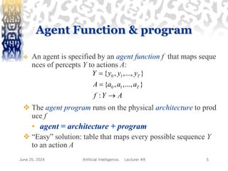 Artificial Intelligence Lecture Slide-08 | PPT