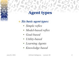 Artificial Intelligence Lecture Slide-09 | PPT