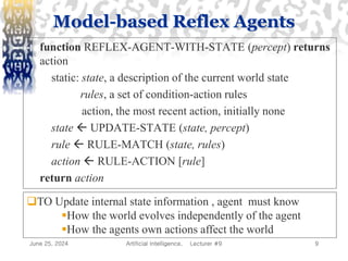Artificial Intelligence Lecture Slide-09 | PPT