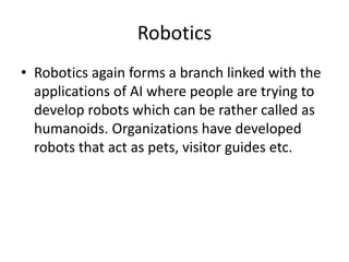 Ai lecture 02 ai definition | PPTX