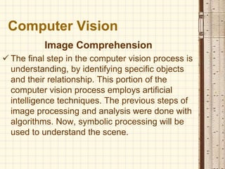 Ai lecture 03 computer vision | PPTX