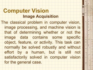 Ai lecture 03 computer vision | PPTX