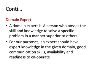 Ai lecture 05 expert system | PPTX