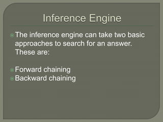 Ai lecture 07 inference engine | PPTX