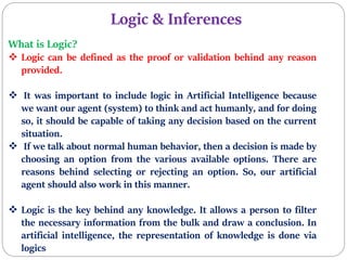 Ai lecture 07(unit03) | PDF | Chemistry | Science