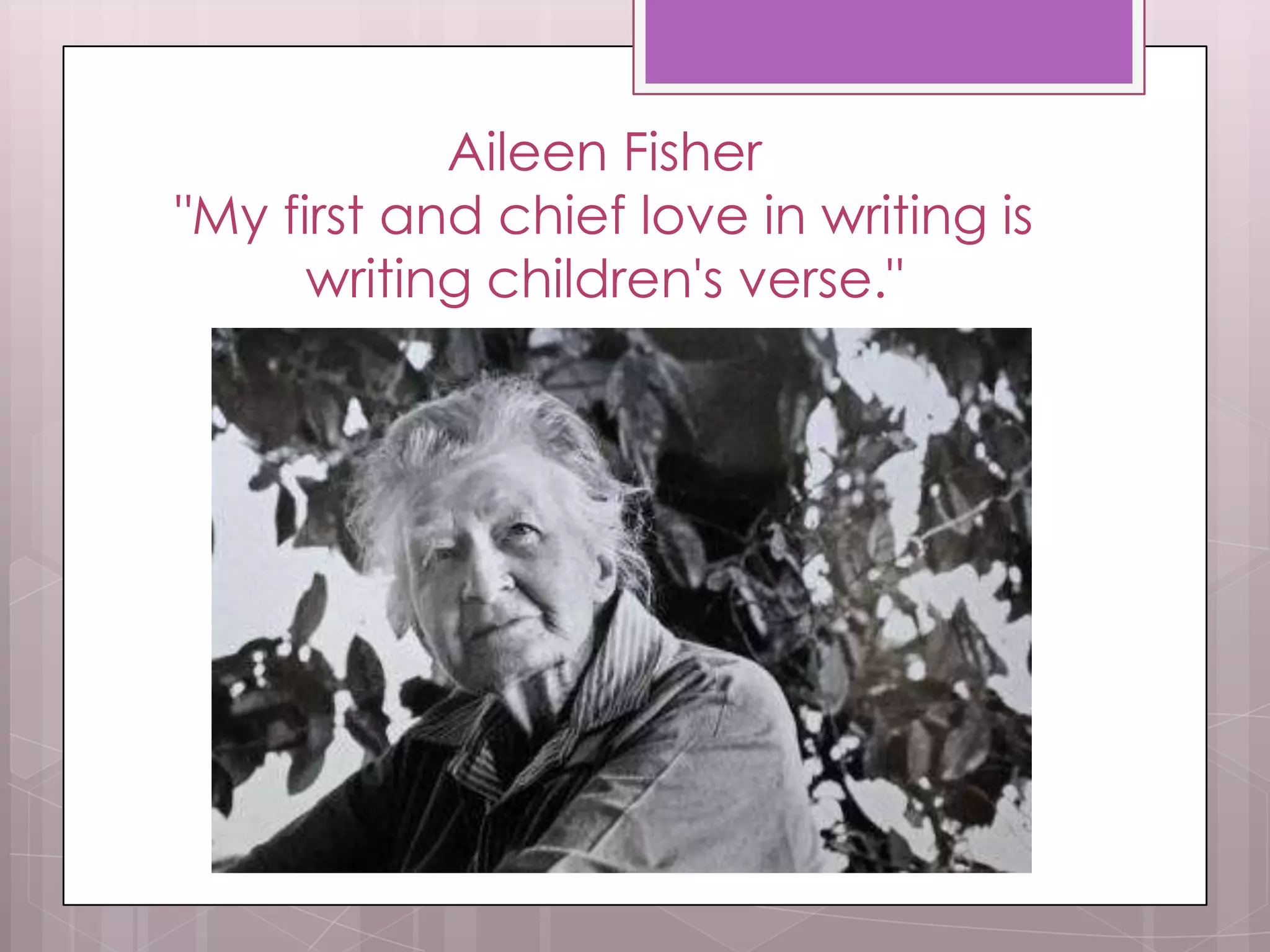 Aileen fisher pp | PPTX