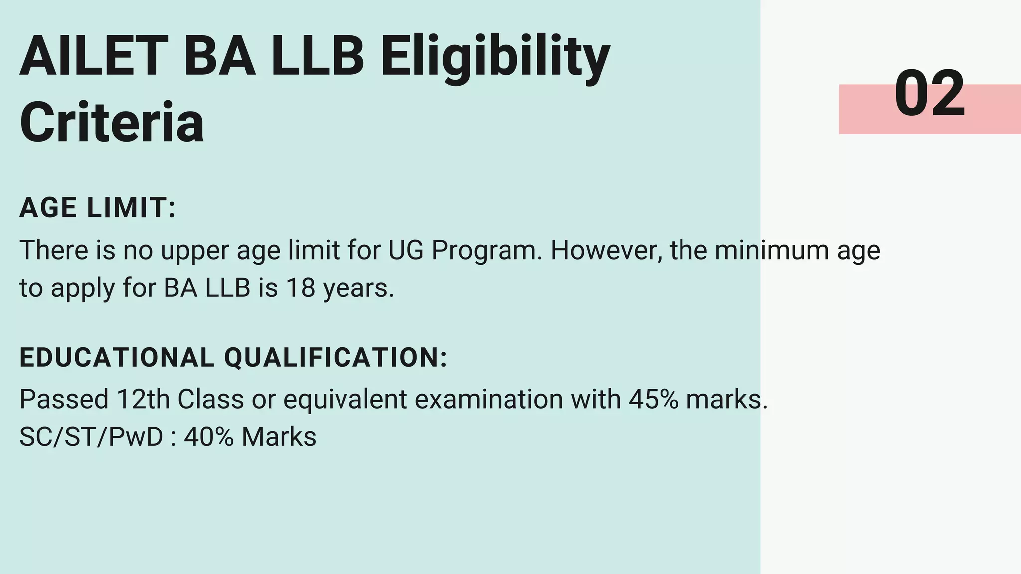 Ailet eligibility criteria | PPT