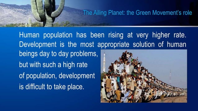 Ailing Planet CBSE XI English | PPSX