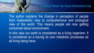Ailing Planet CBSE XI English | PPSX