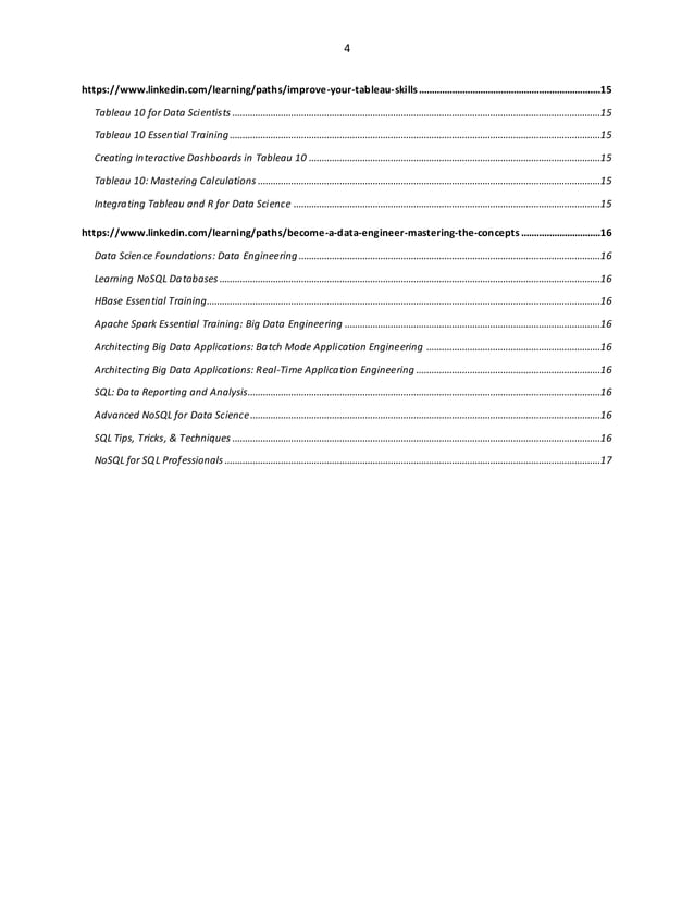 List of Learning Paths available in LinkedIn Learning on Data Science ...