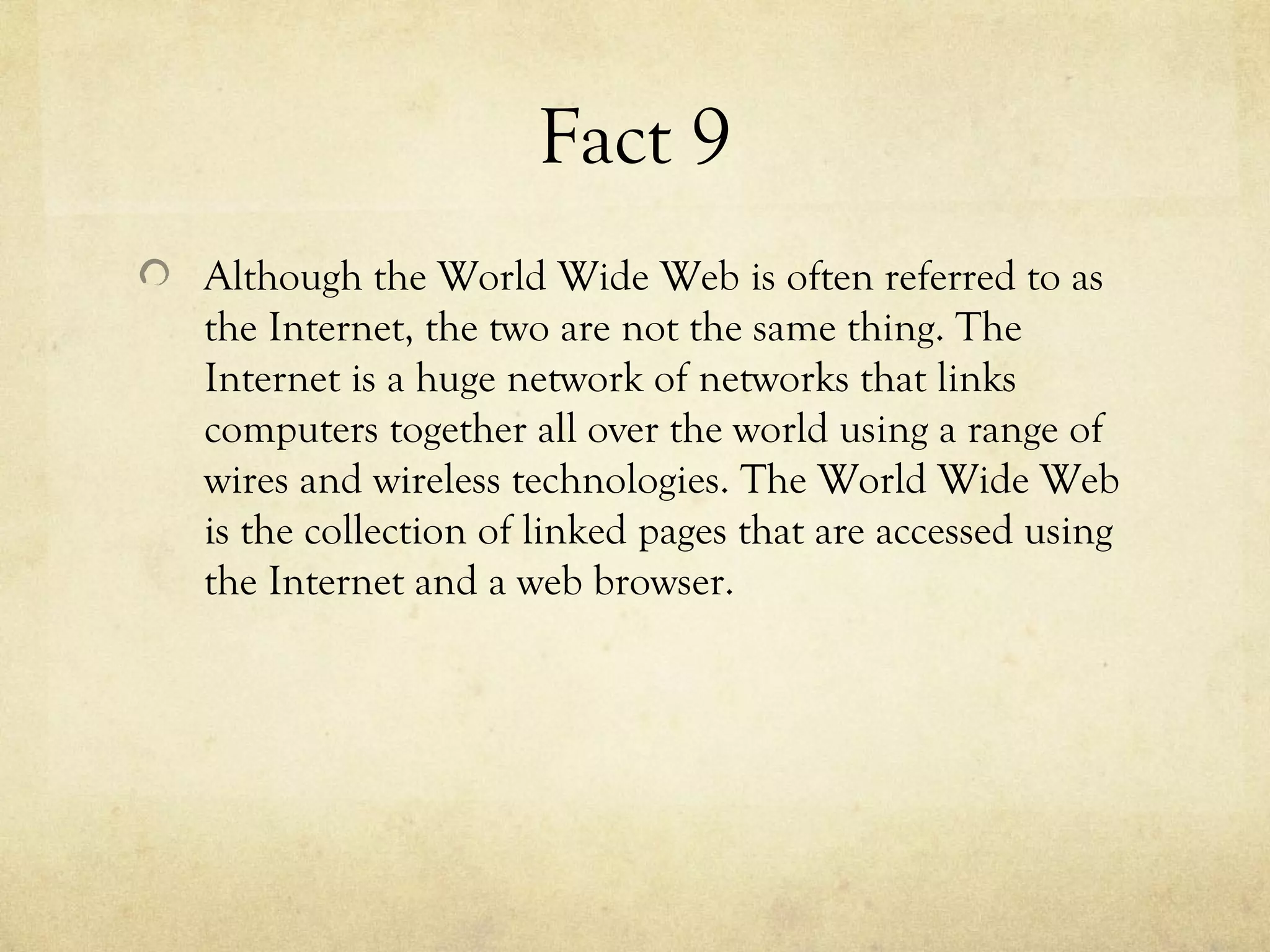 10 Fun Facts about the internet | PPT