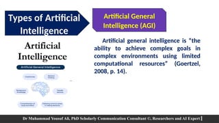 Artificial Intelligence and literacy and it Types | PPTX