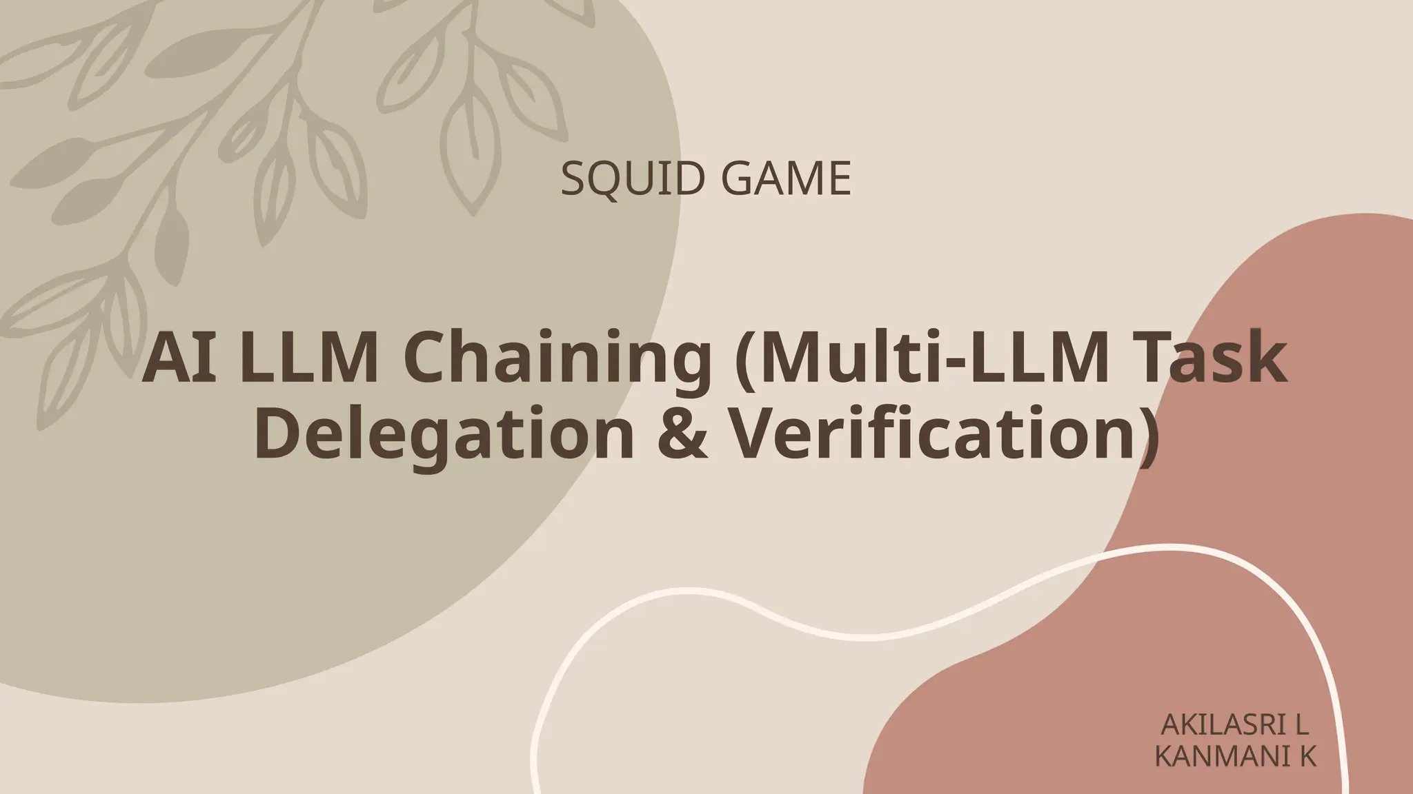 AI LLM Chaining (Multi-LLM Task Delegation )PPT (1).pptx